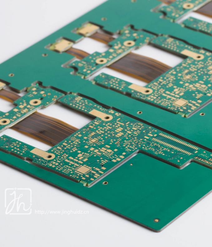 FR4 PI Flex Printed Circuit Board Larger Size Customizable PCB ENIG Surface Finish