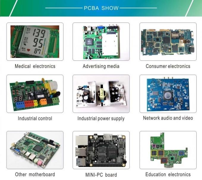 Customized EMS PCBA Board Assembly Electronics Components 1OZ Copper ...